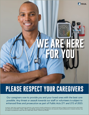 MHA Continues to Offer Workplace Safety Posters
